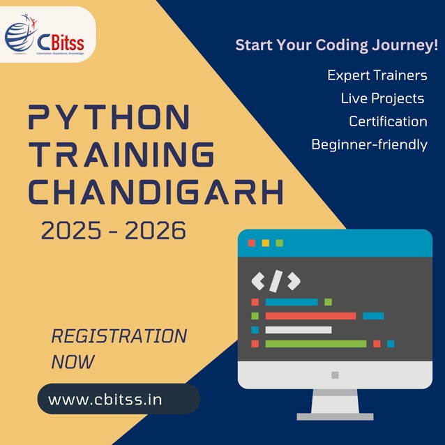 Best Python Training in Chandigarh | CBitss Coding Classes | PDF
