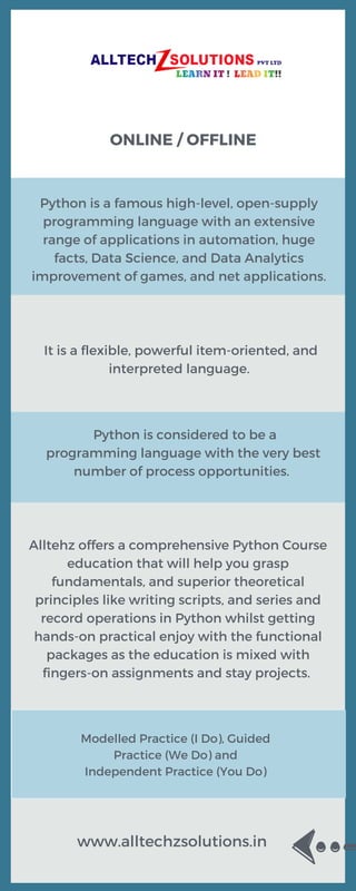 Python Training In Chennai Pdf