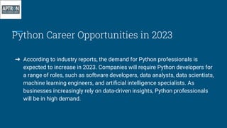 Python Training in Delhi | PPTX