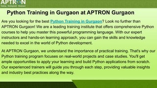 Python Training in Gurgaon.pdf