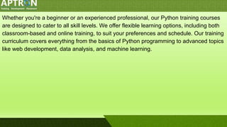 Python Training in Gurgaon.pdf