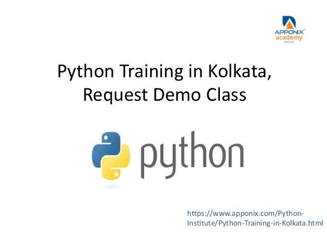 Python Training in Kolkata, Request Demo Class
