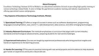 Python Training in Mohali............... | PPT