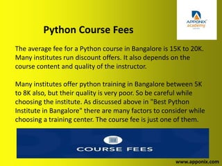 Python training instutute in kolkata | PPT