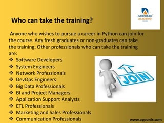 Python training instutute in kolkata | PPT