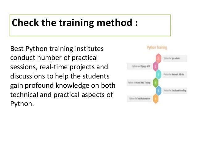Python training in bangalore