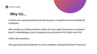 Python Training in Chandigarh | PDF | Web Development | Internet