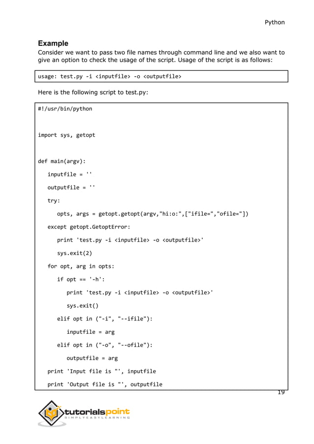 Python Tutorial | Pdf