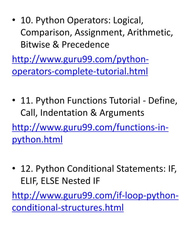 Python tutorial | PDF | Programming Languages | Computing