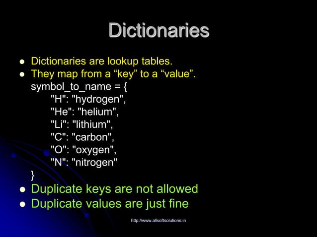 Python tutorial | PPT