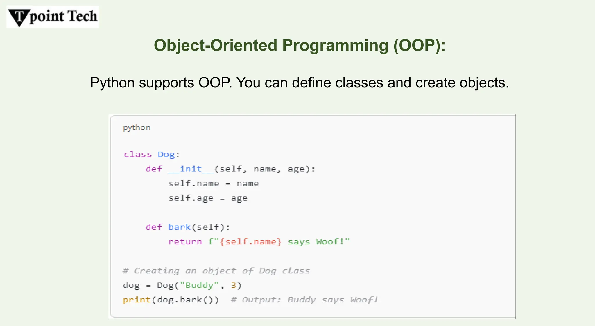 Online Python Tutorial 2025 - Tpoint Tech | PPTX Online Python Tutorial 2025 - Tpoint Tech | PPTX