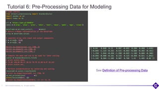 Python tutorial for ML | PDF