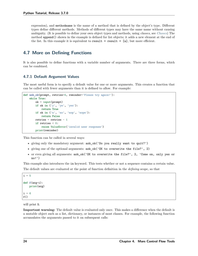 Best Python tutorial (release 3.7.0) | PDF