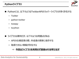 Python twitter data_150709 | PPT