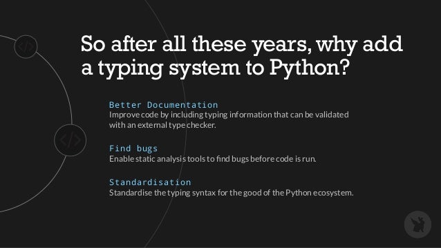 Python Typing Module