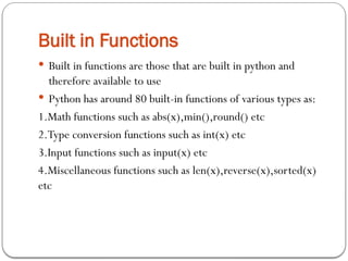 Comprehensive Guide to Python Functions and Modules for Programmers | PPTX