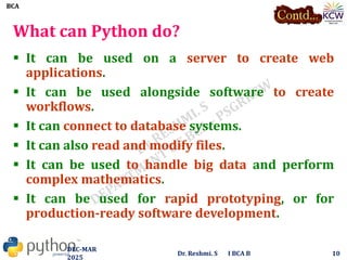 introduction to python unit notes .pdf