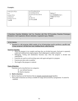 GE3151_PSPP_UNIT_2_Notes | PDF