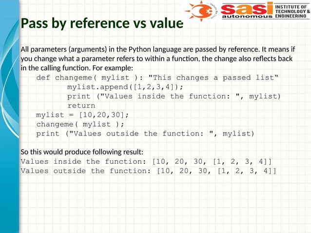 Jntuk Python Programming Python Unit 3pptx