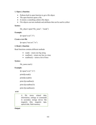 GE3151_PSPP_UNIT_5_Notes | PDF