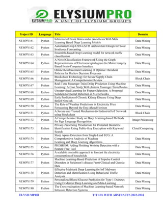 Python Updated New ML Titles 2024-2025 | PDF | Artificial Intelligence | Technology & Computing