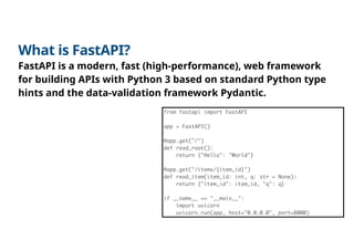 zopyx-fastapi-auth - authentication and authorization for FastAPI | PPT