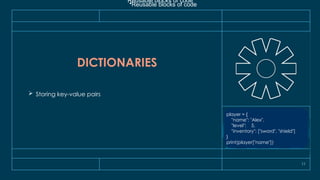 Python Fundamentals course explaining the main Python terms | PPTX