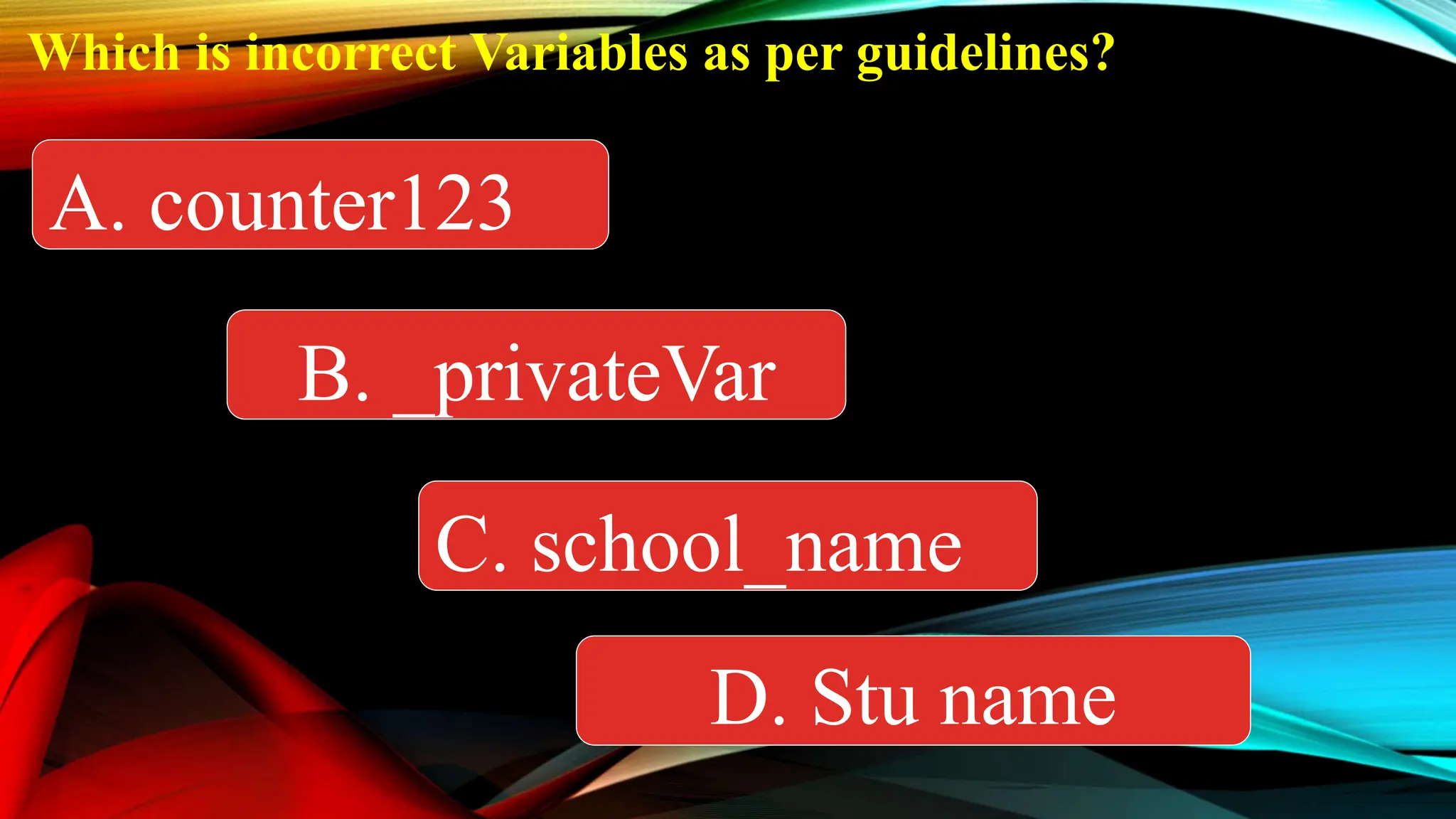 Python Variable for the students who started their python.pptx