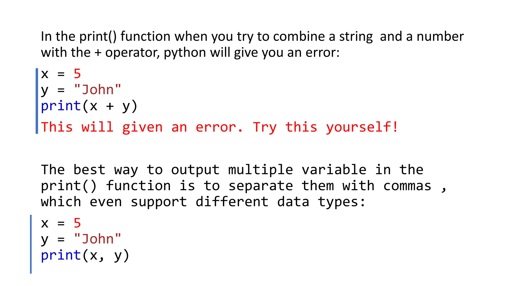 Python Variablespptx Programming Languages Computing