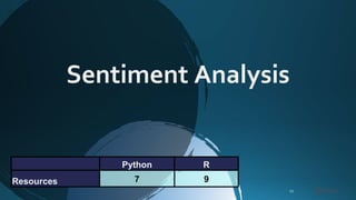 Python versus R for Data Analytics | PPTX