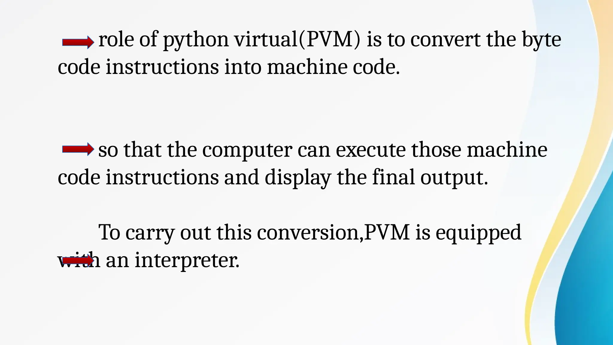 Python Virtual Machine concept- N.Kavitha.pptx | Programming Languages | Computing