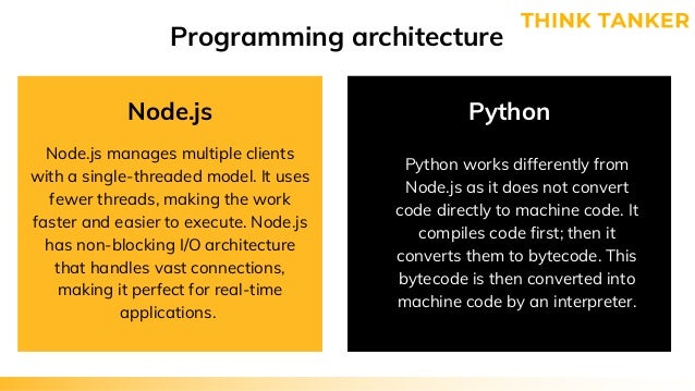 Python vs. Node.js: Which is Best for your Web Application? | PDF