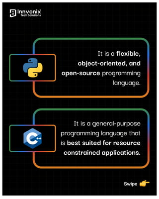 Python vs C++ Difference You Must Know | PDF