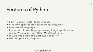 Python vs go | PPT