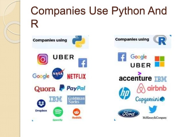 Python vs R for Data Science: What’s the Difference? How can they automate? | PPT