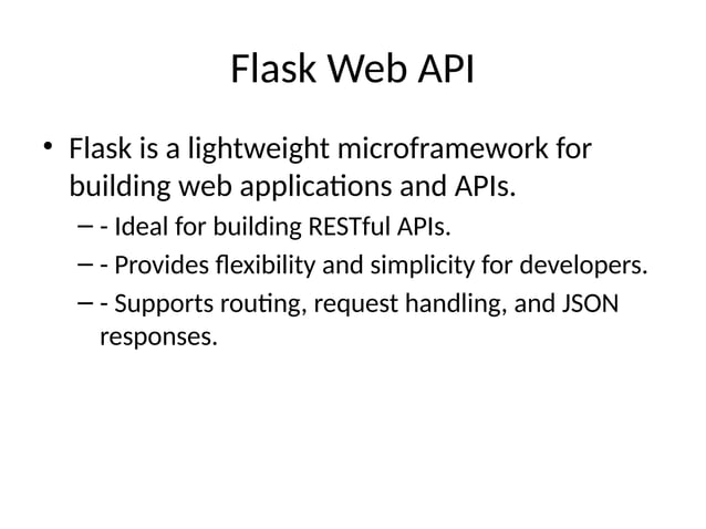 Python_Web_API_Flask_Streamlit.pptx sample | PPT Python_Web_API_Flask_Streamlit.pptx sample | PPT