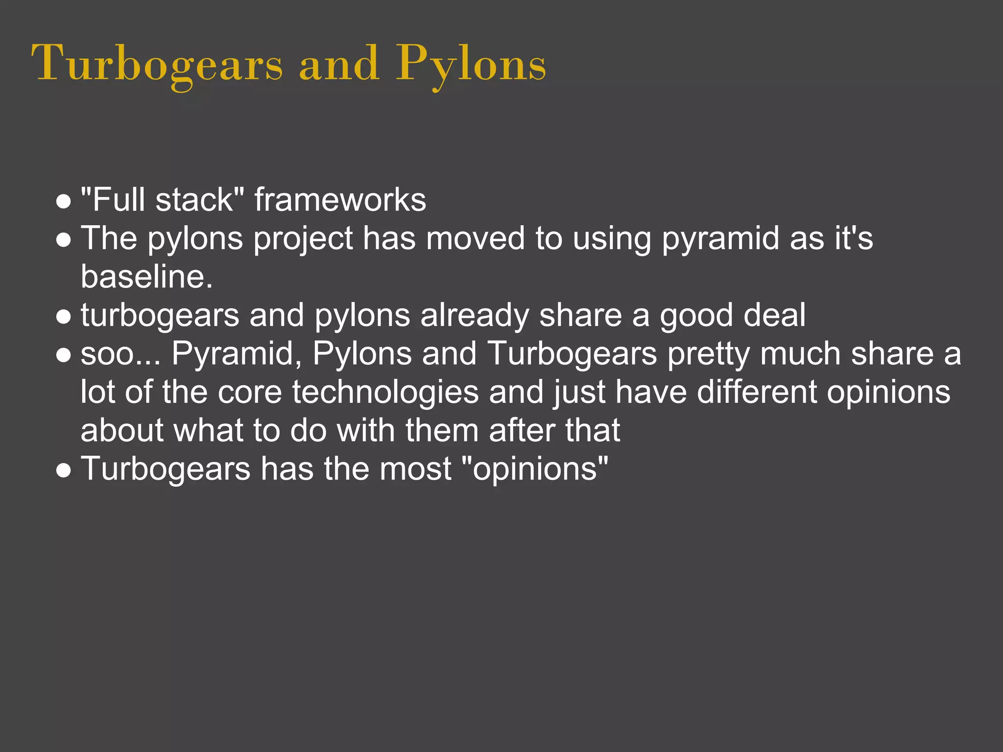 Python web frameworks | PDF