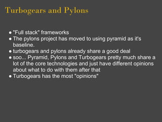 Python web frameworks | PDF