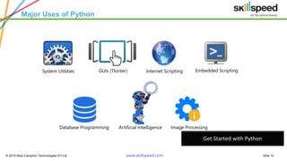Python and BIG Data analytics | Python Fundamentals | Python ...