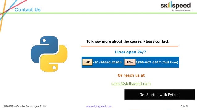 Python And Big Data Analytics Python Fundamentals Python Architec…