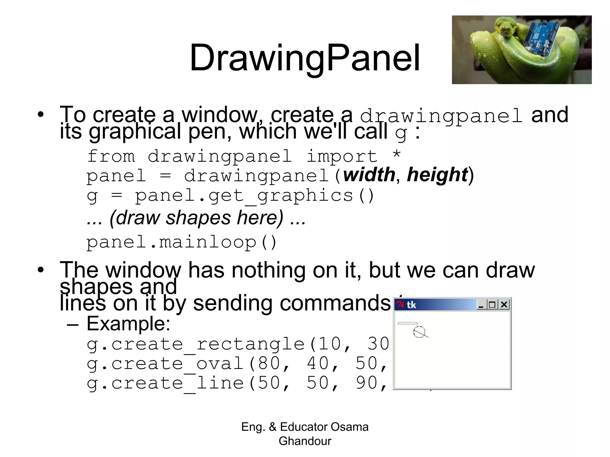 Python week 1 2020-2021 | PPT