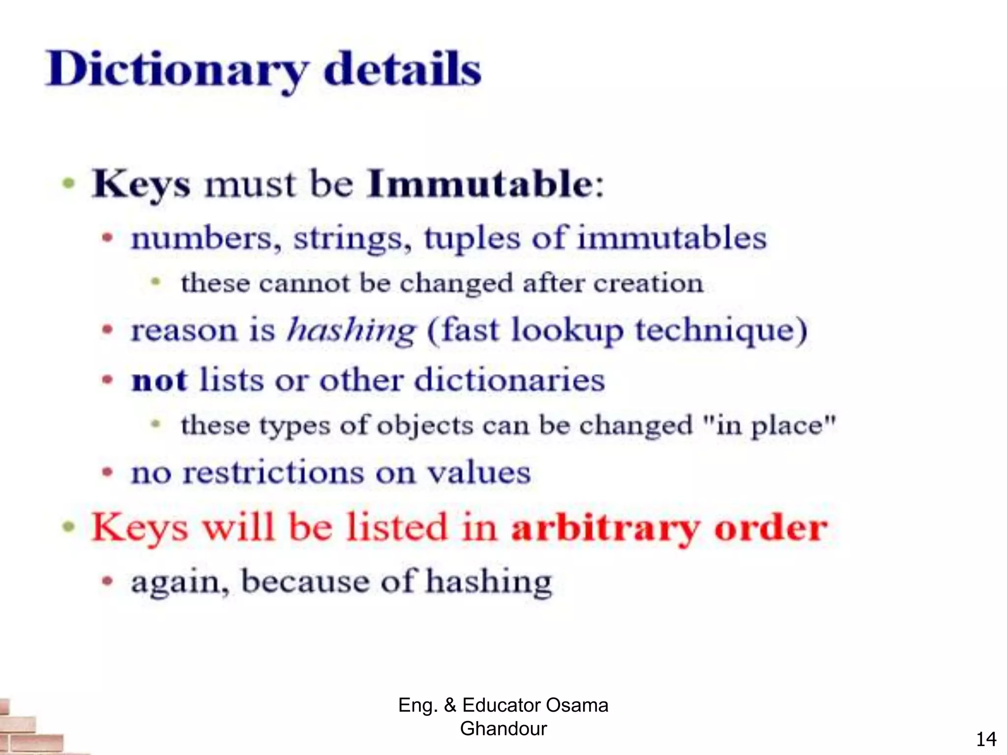 Python week 6 2019 2020 for grade 10 | PPT