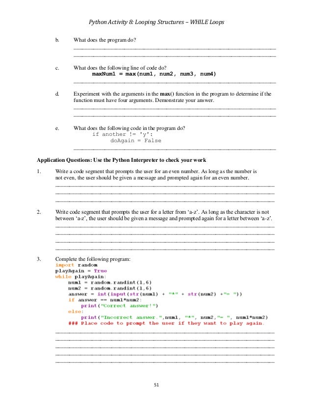 Python workbook olivieri