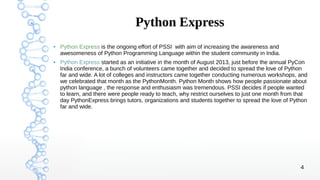 Kanpur Python Users Group | PPT