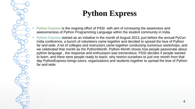 Kanpur Python Users Group | PPT