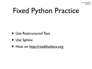 Python Worst Practices | PPT