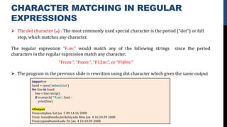 Python Regular Expressions | PDF | Programming Languages | Computing