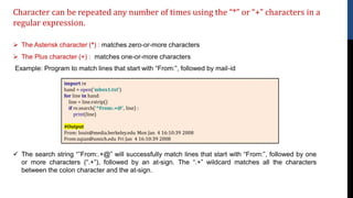 Python Regular Expressions | PDF | Programming Languages | Computing