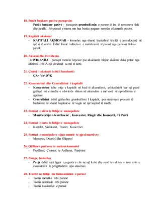 Ekonomi Kollekiumi 2- Pytje Pergjigje | DOCX