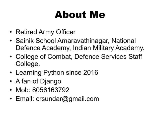 Python as the third language in the Three Language Formula | PPT